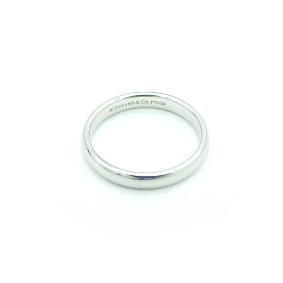 Tiffany & Co. | Jewelry | Tiffany Co Tiffany Classic Band Ring Pt95 Platinum Round No 5 | Poshmark